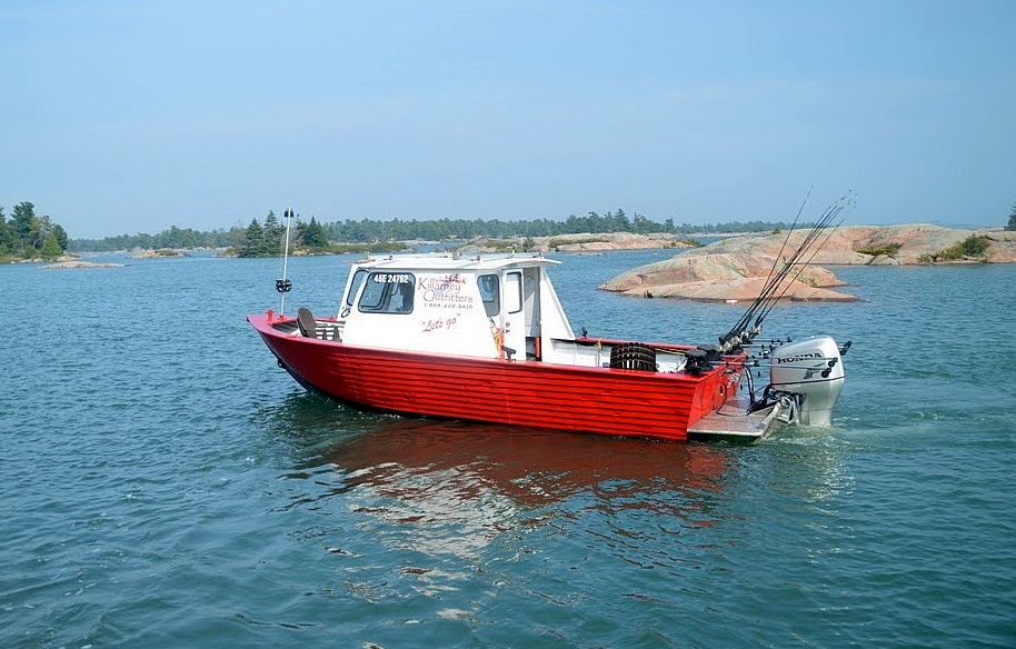 Fishing in Killarney Provincial Park